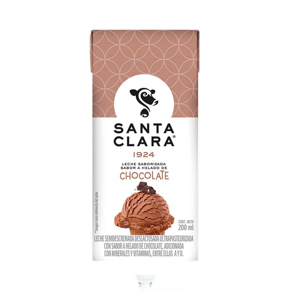 Leche Santa Clara 200 ml - Bakings by Grupo Kingans